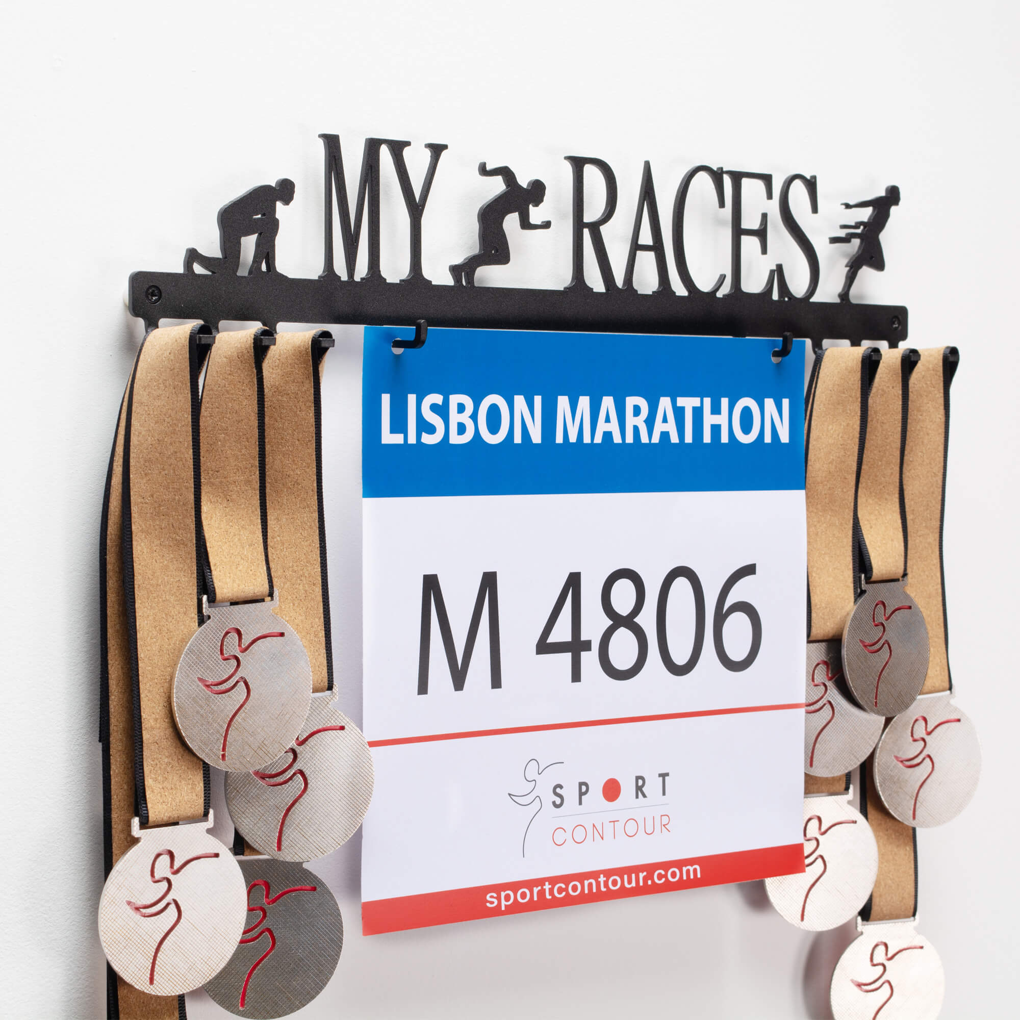 Running Medal Bibs Display Running Medal Holder running-medal-bibs-display-running-medal-holder